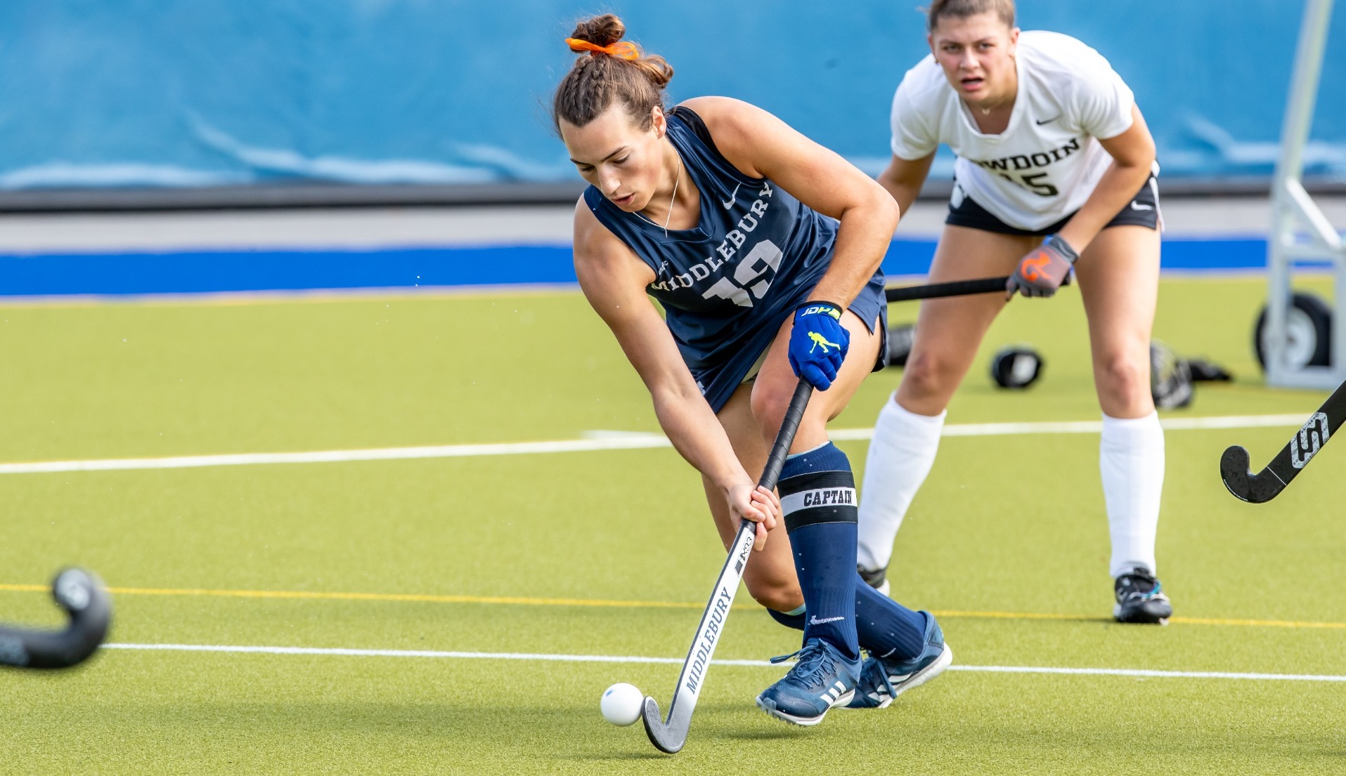 Top-Ranked Field Hockey Slips Past #13 Bates 2-0 - Middlebury College