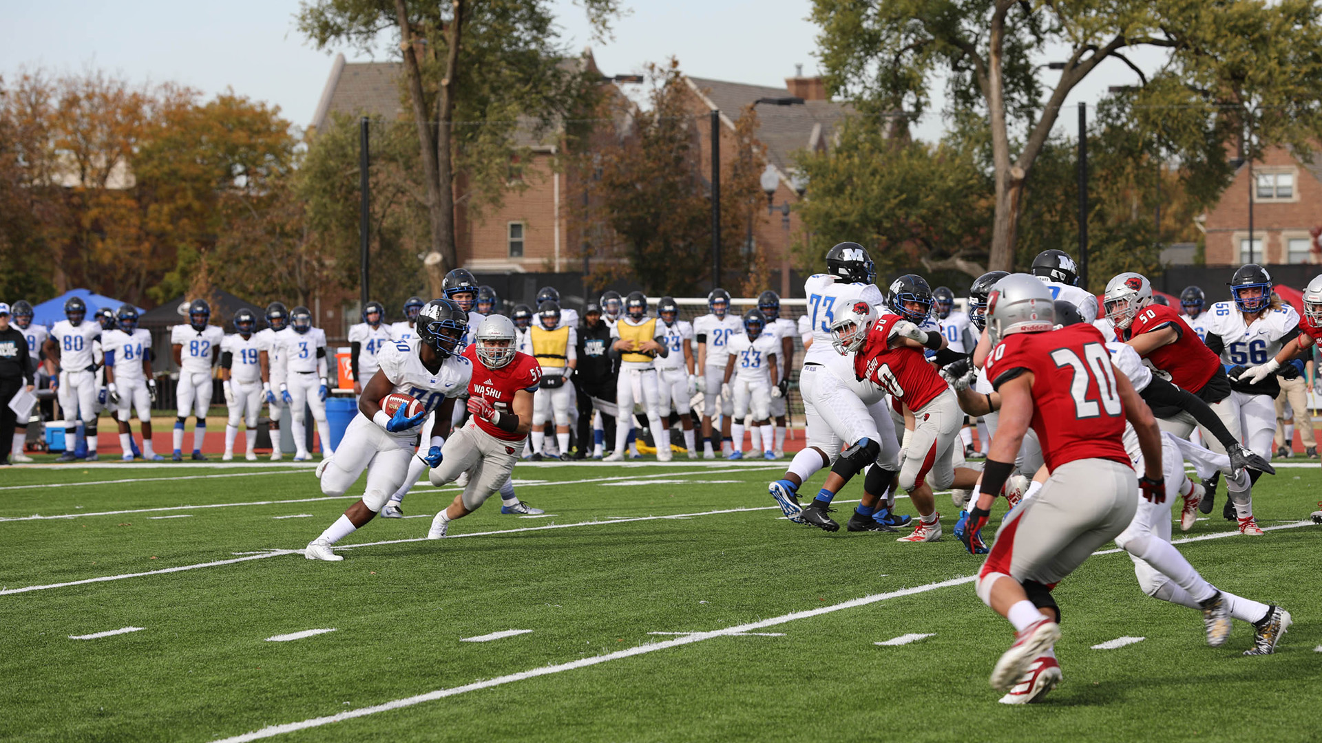 Millikin Football Falls to #6 North Central - Millikin University Athletics