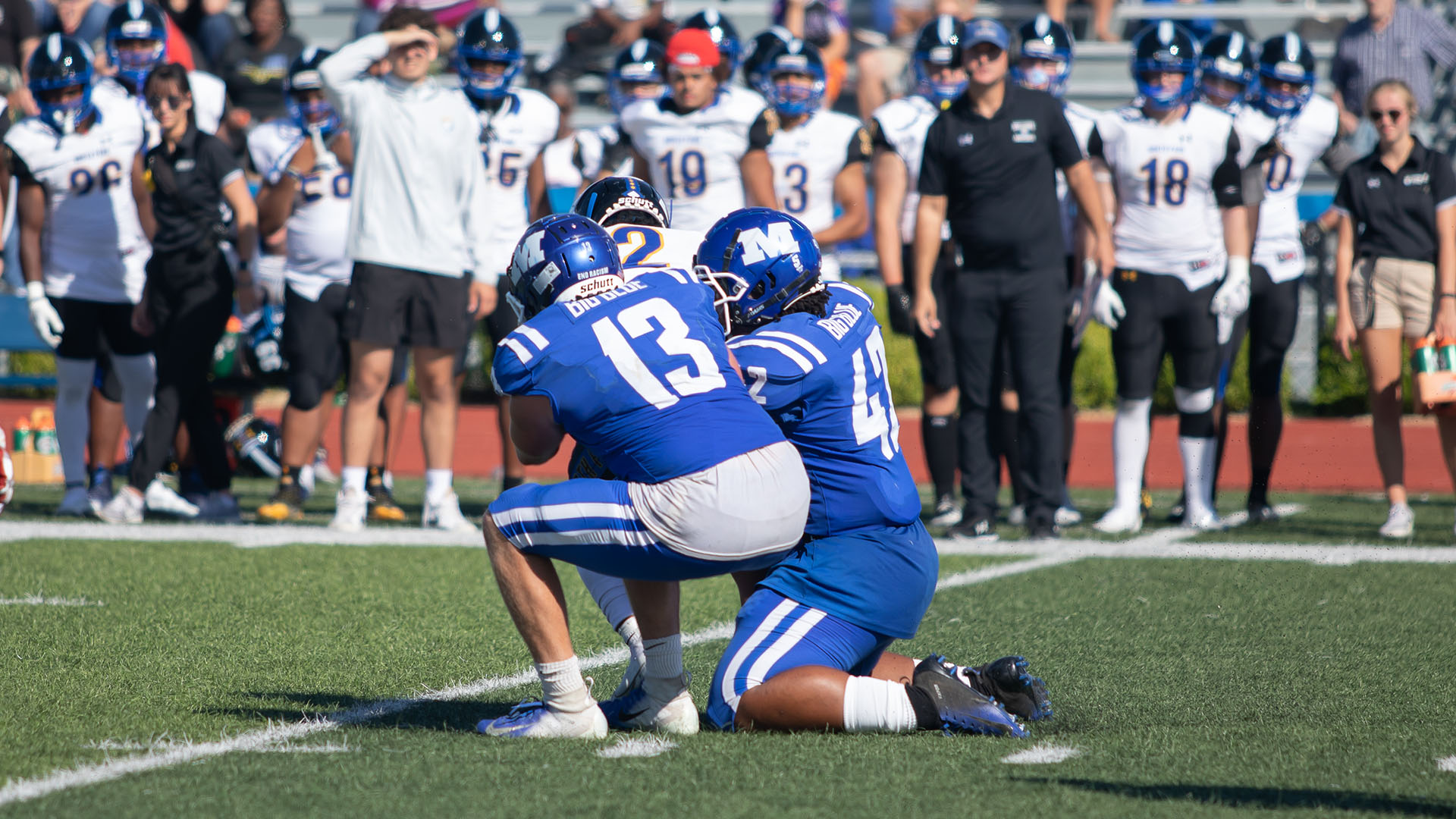 Football Falls to #1 North Central - Millikin University Athletics