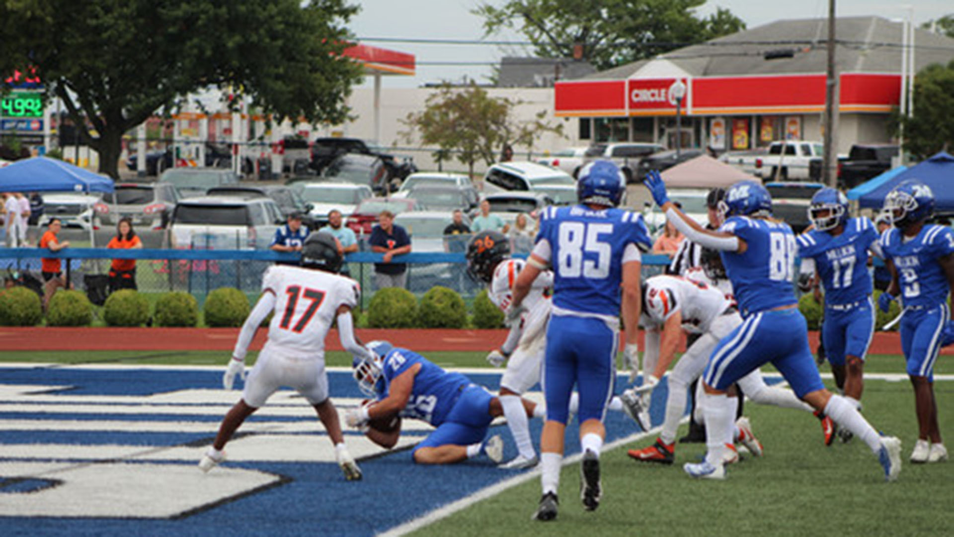 Millikin Football Edges North Park - Millikin University Athletics