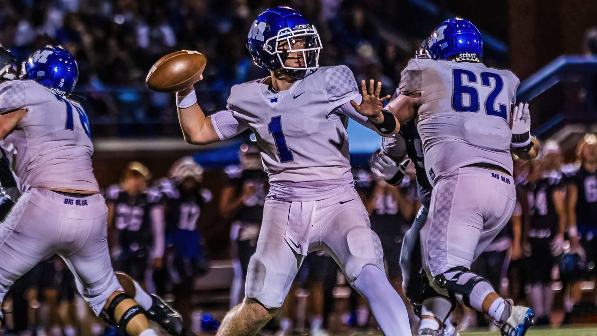 Big Blue Football Falls to Bears - Millikin University Athletics