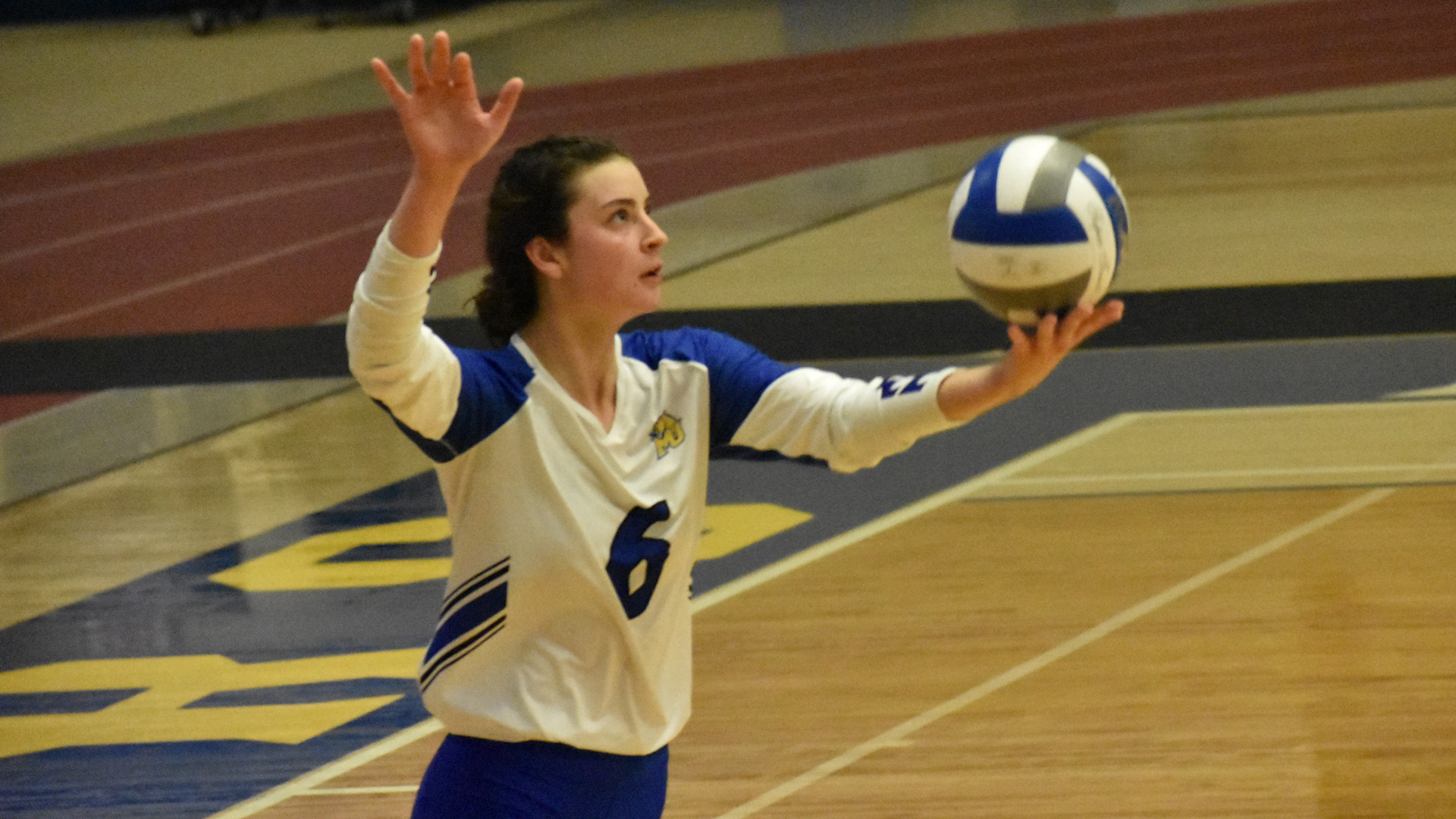 MU Volleyball Sweeps Behind Merritt's Aces - Misericordia University ...