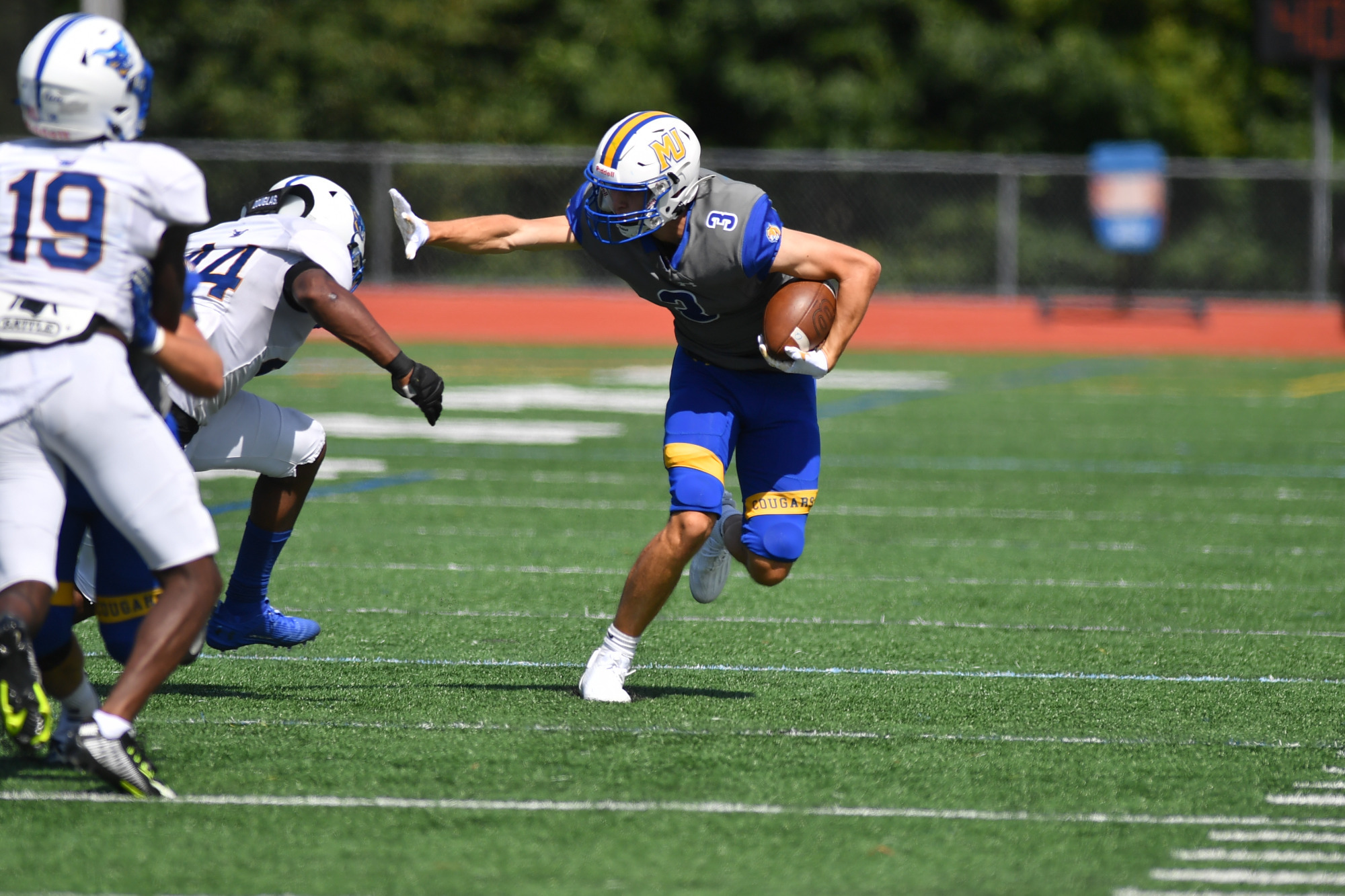 Stevenson Football Rallies Past MU - Misericordia University Athletics