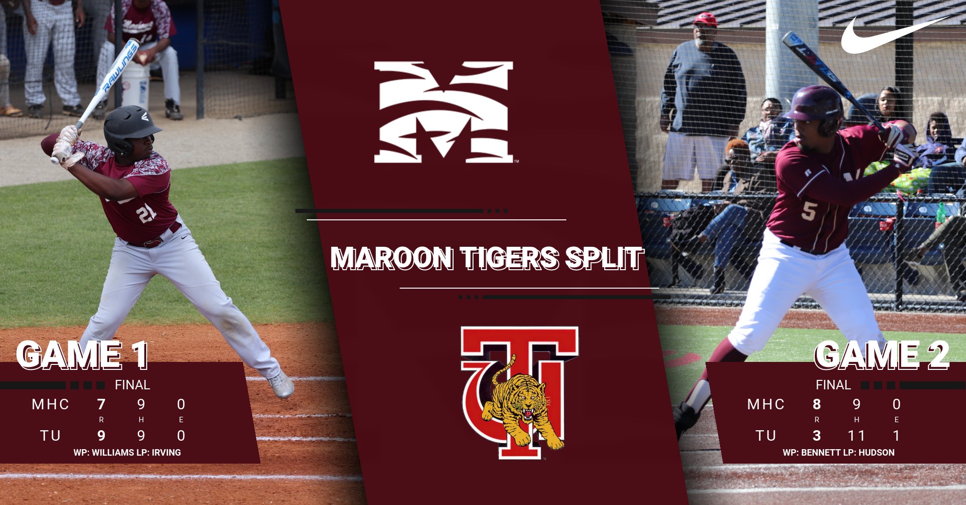 Morehouse Splits Season Opening Double-Header With Tuskegee - Morehouse ...