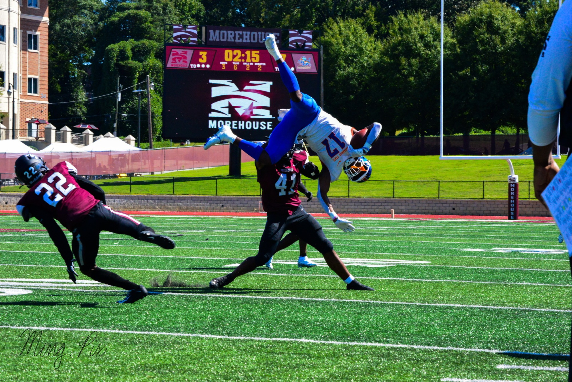 The Maroon Tigers Trampled by Fort Valley State - Morehouse College ...