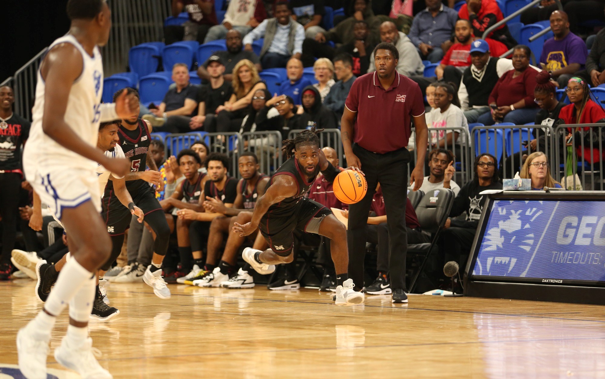 The Maroon Tigers Drop The Ball Against Talladega College - Morehouse ...