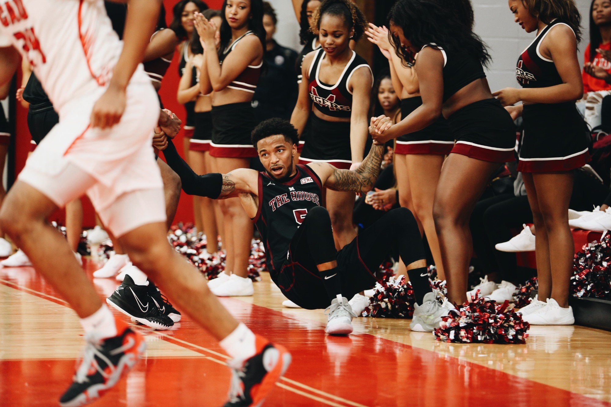 The Maroon Tigers Get Their Eighth Consecutive Win As They Clawed ...