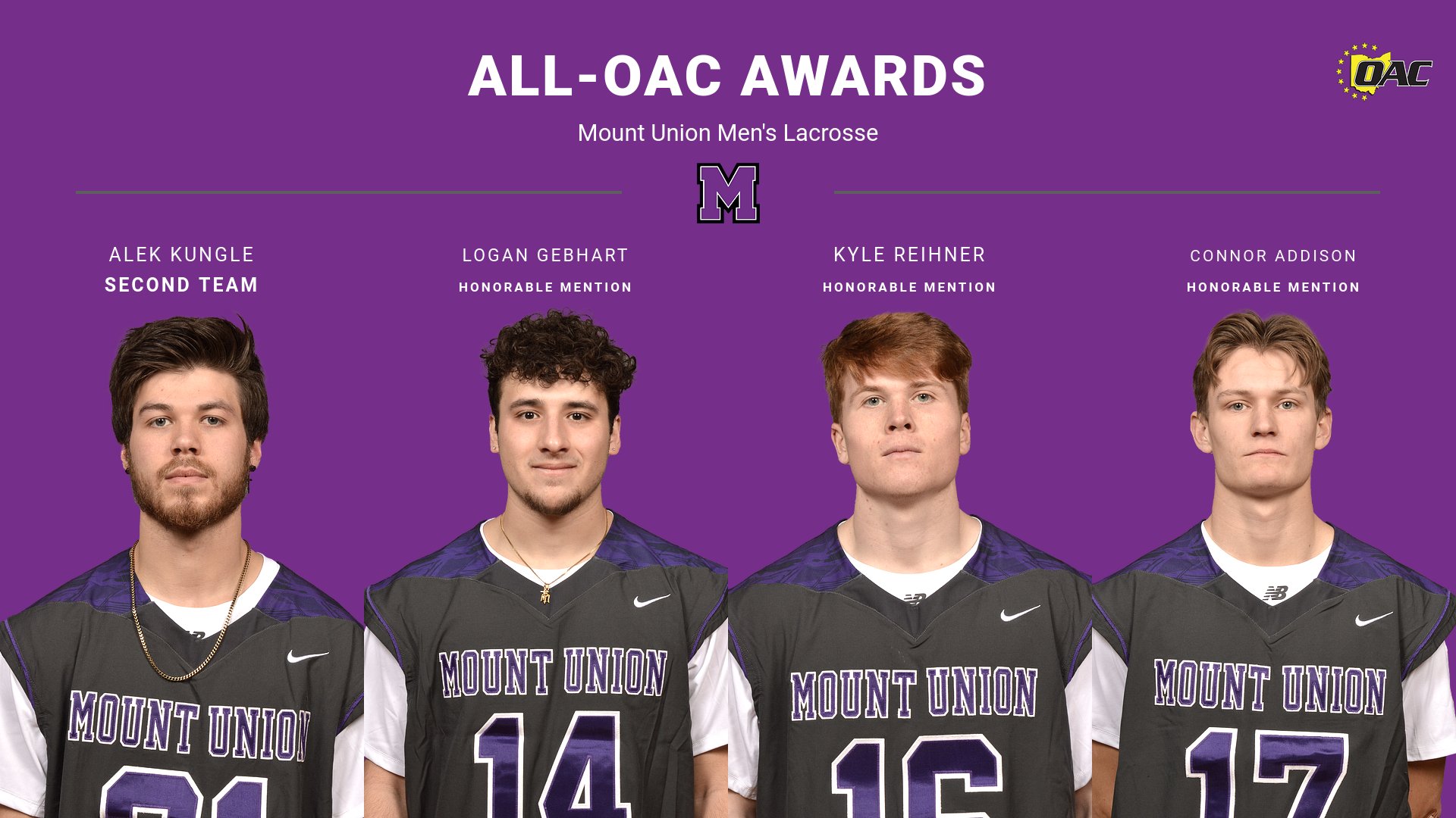 Connor Addison - 2023 - Men's Lacrosse - University of Mount Union