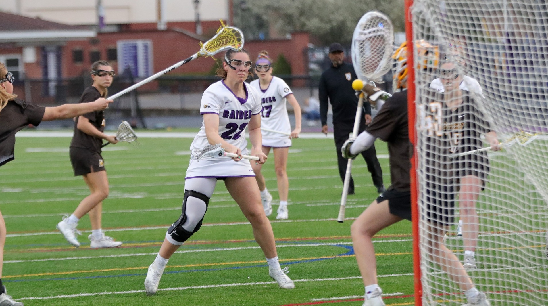 Women's Lacrosse: Raiders Sting Yellow Jackets; Katie Clark Earns 300th ...
