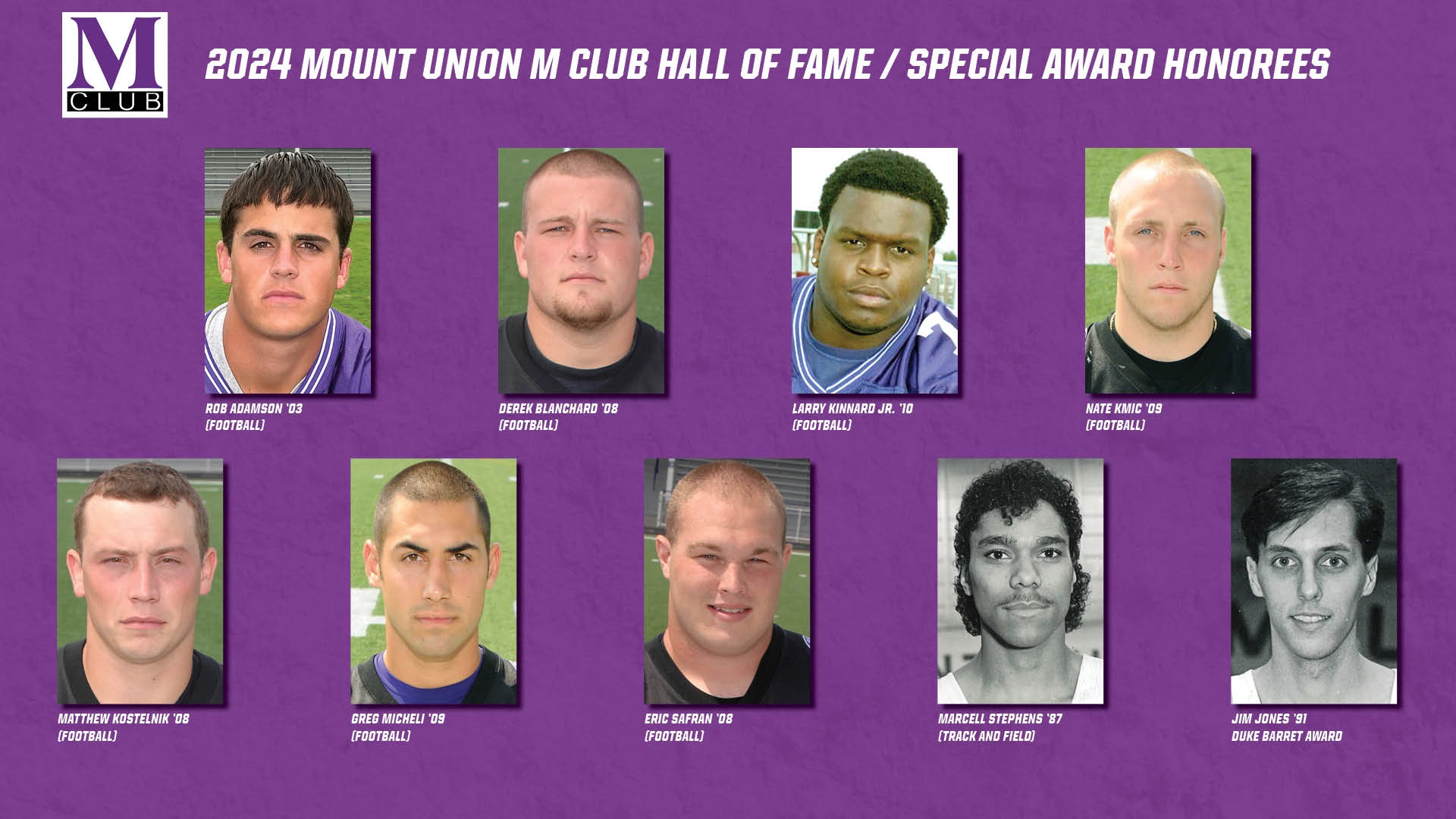 64 Purple Raiders Named Fall Academic All-OAC - University of Mount Union