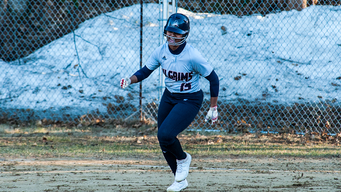 Softball Wins Game One against Elizabethtown - New England College