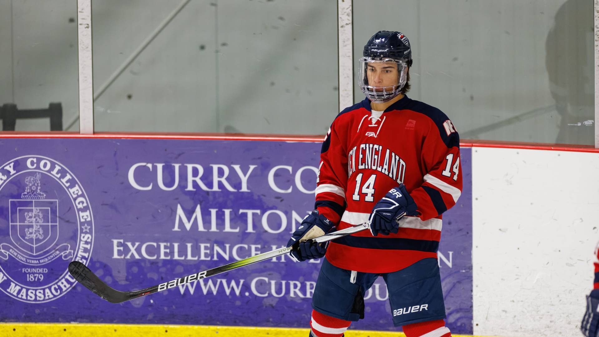 Kam Hellman - 2023-24 - Men's Ice Hockey - New England College
