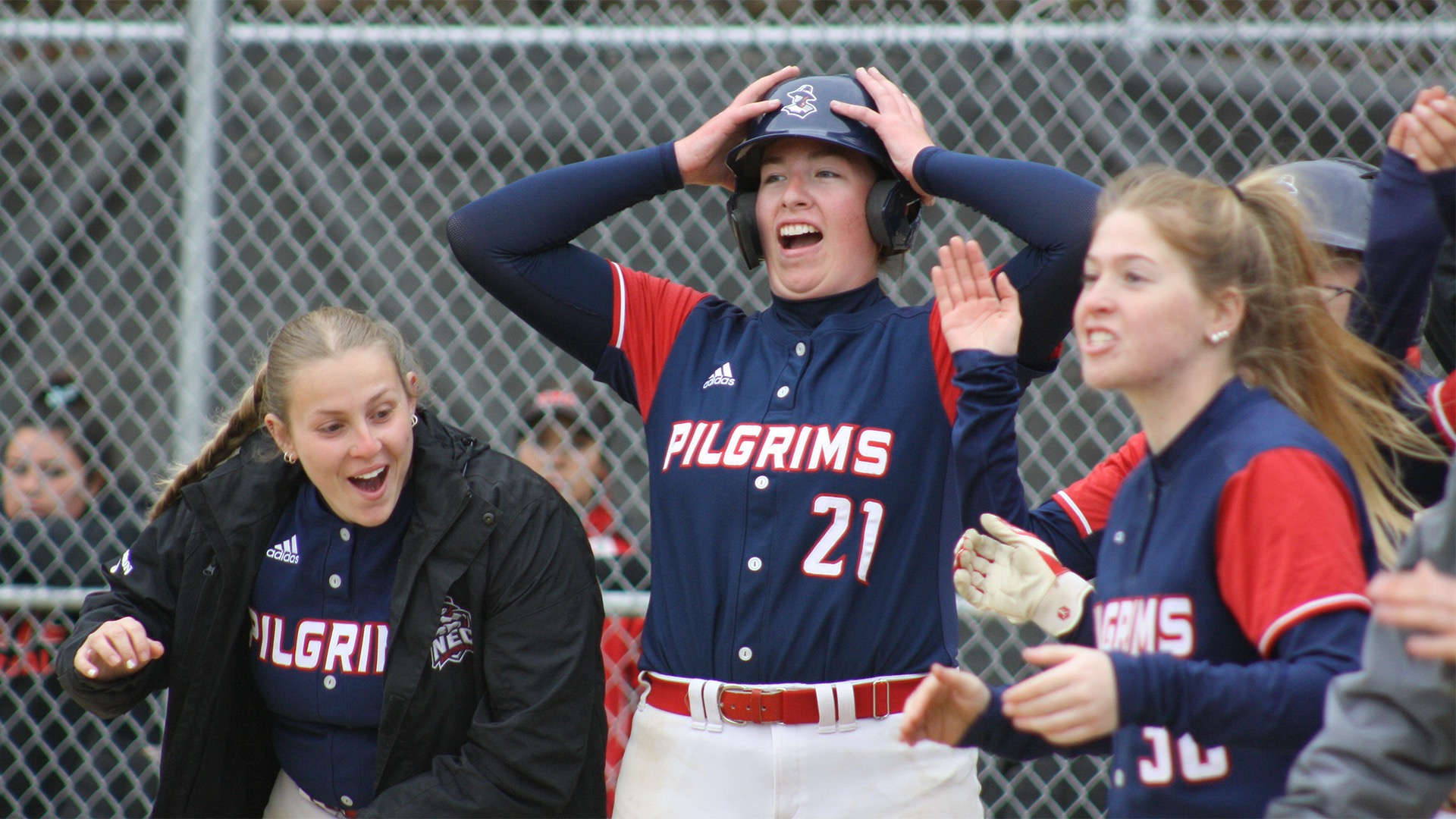 Softball Concludes Regular Season with Sweep of Lesley - New England ...