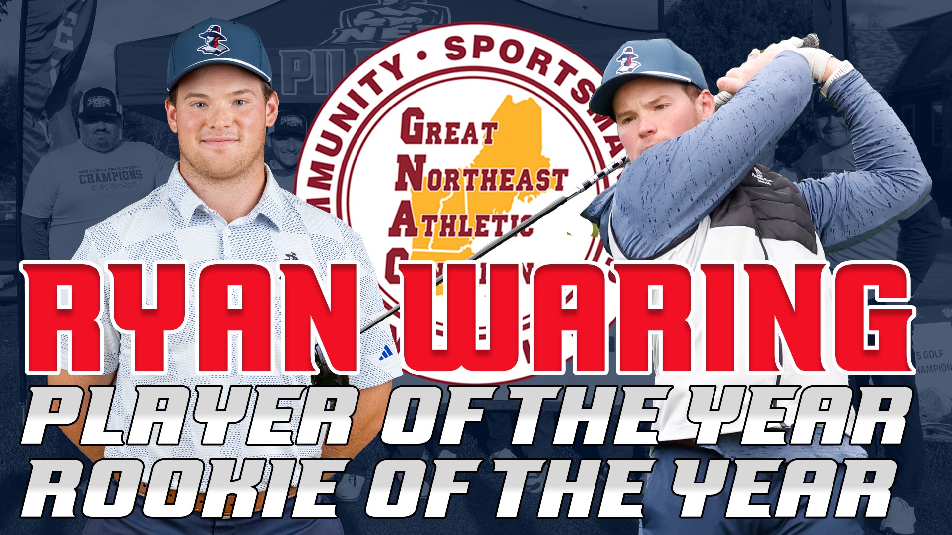 Men’s Golf Claims Second Straight GNAC Championship - New England College