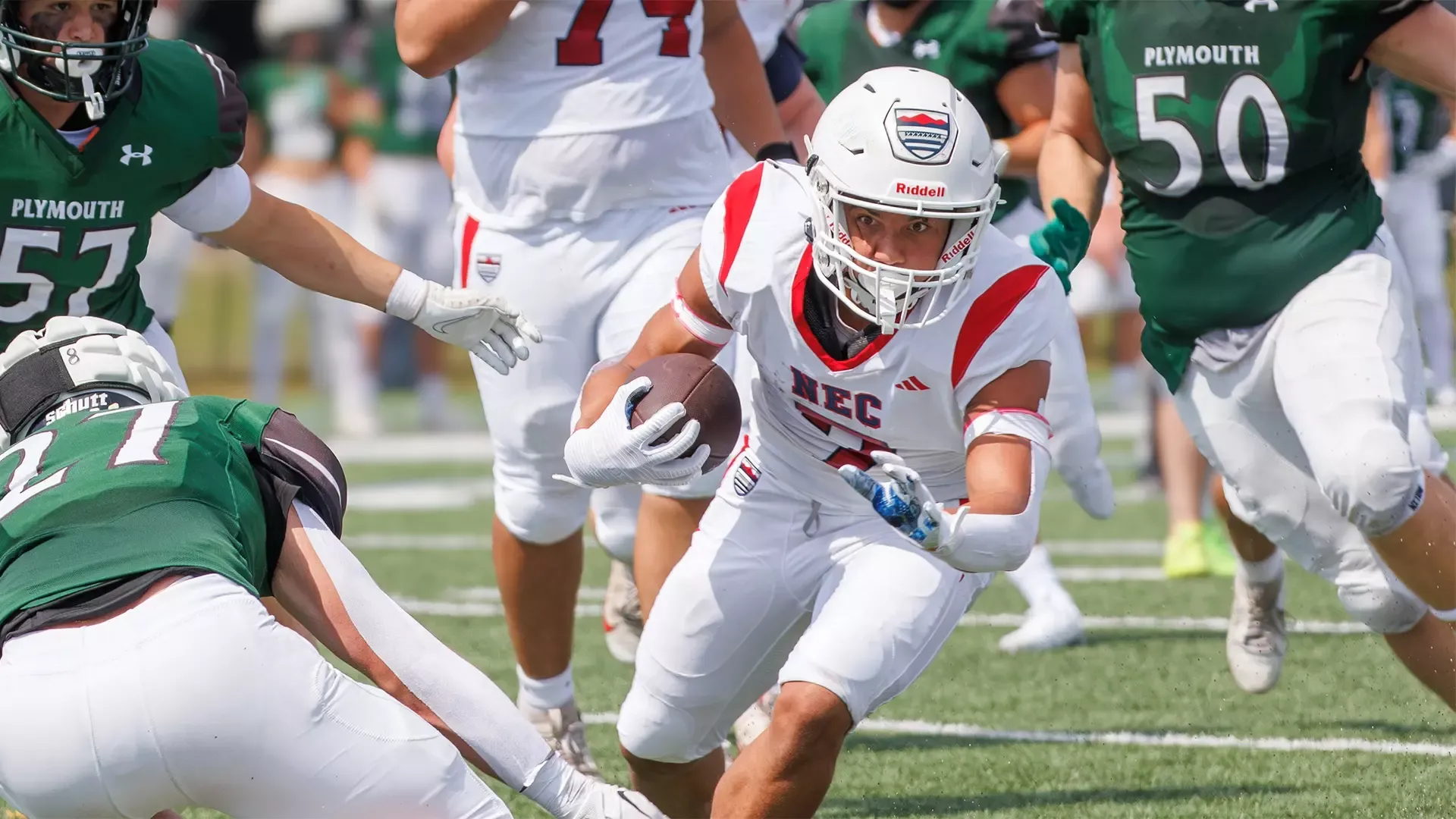 Worth Waiting For: Football Wins 20-14 at Plymouth State - New England ...