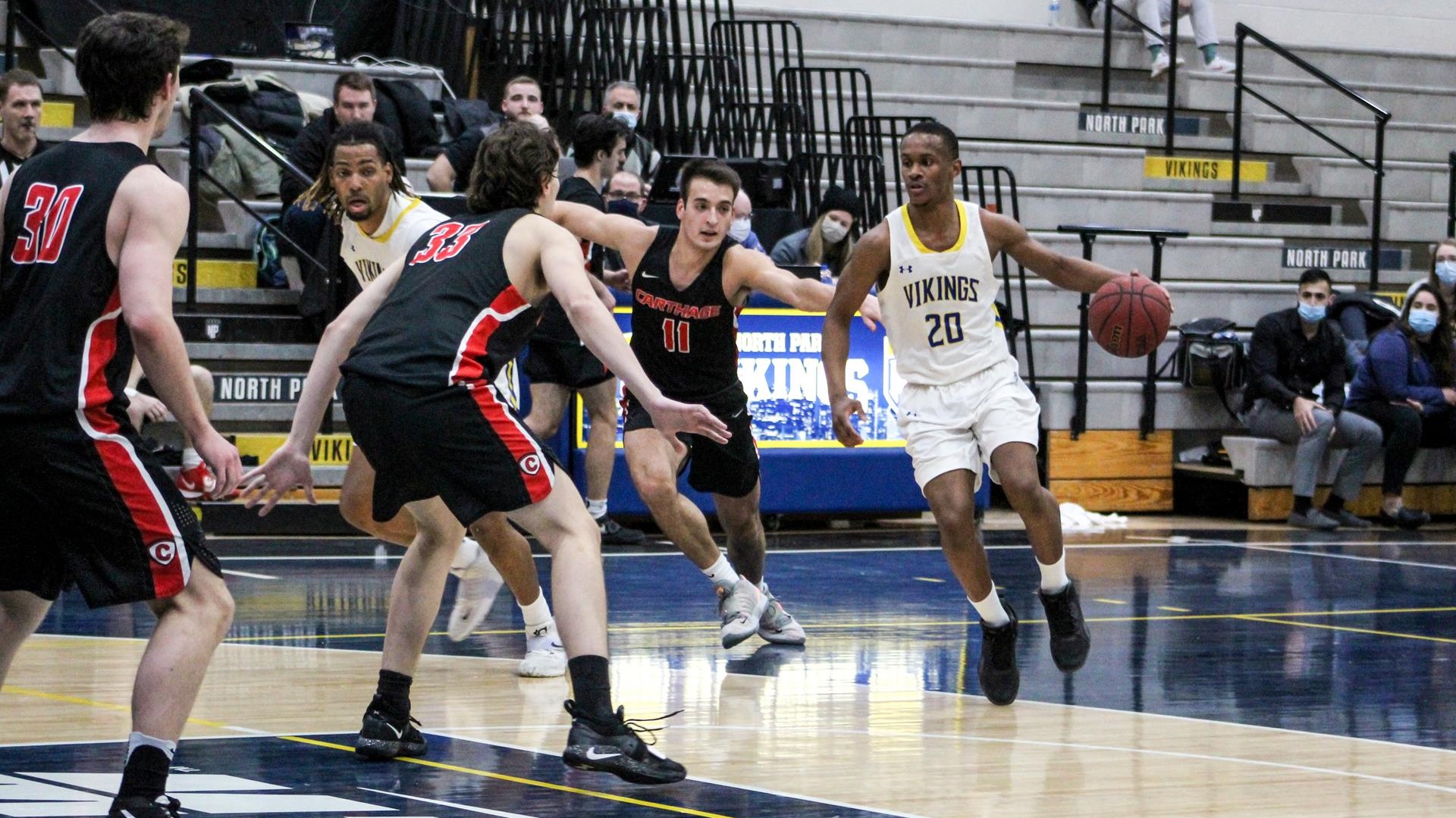 Izaiah Sanders - Men's Basketball - North Park University Athletics