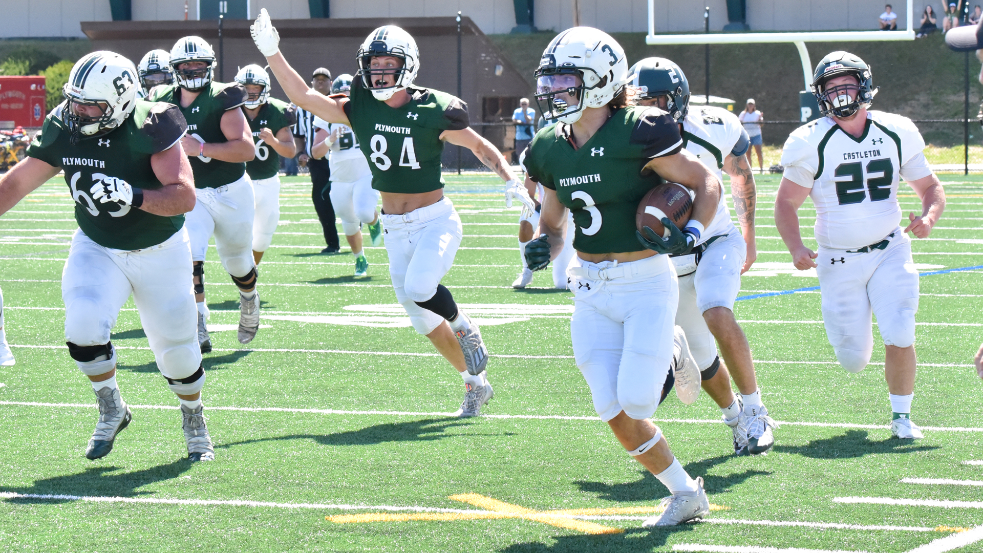 FB: Lombard, Lynn dynamic as Panthers top Castleton in opener ...