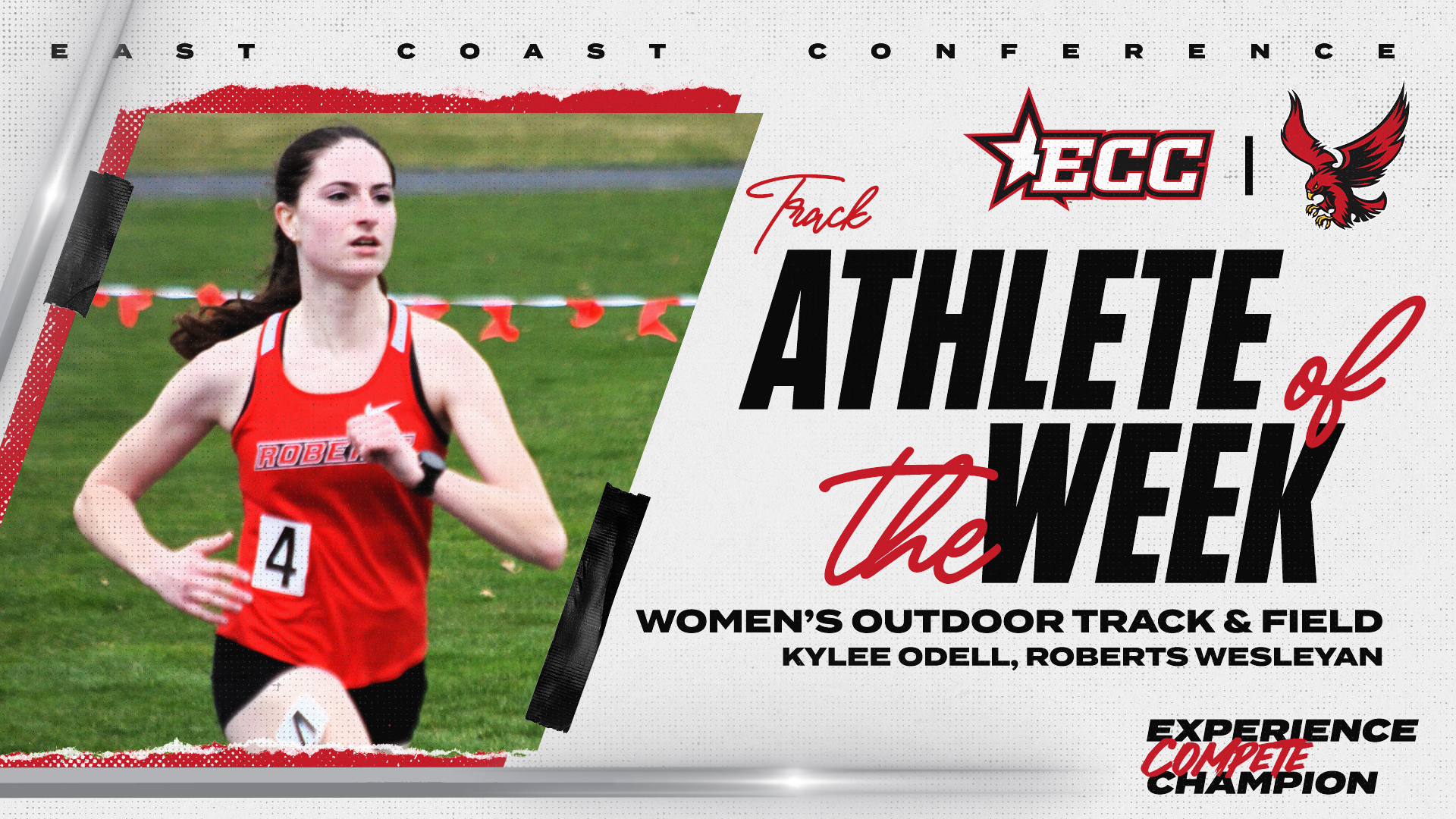 Kylee Odell Named ECC Track Athlete Of The Week - Roberts Wesleyan ...