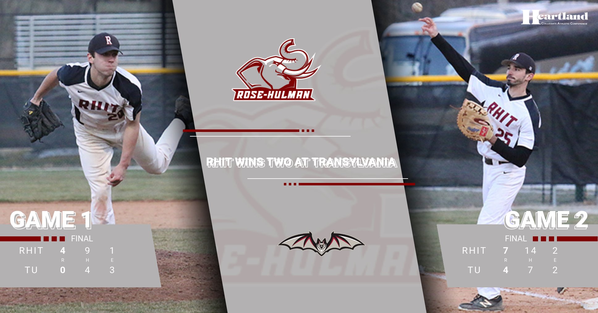 Baseball Stays Unbeaten in HCAC Play with Sweep at Transylvania - Rose ...