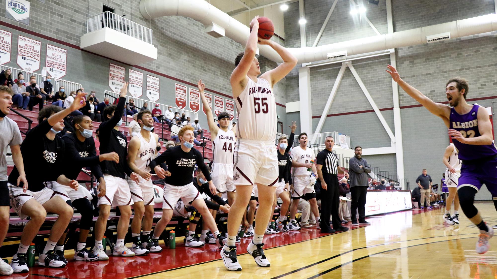 Hot Shooting Leads Defiance Men's Basketball Past Rose-Hulman - Rose ...