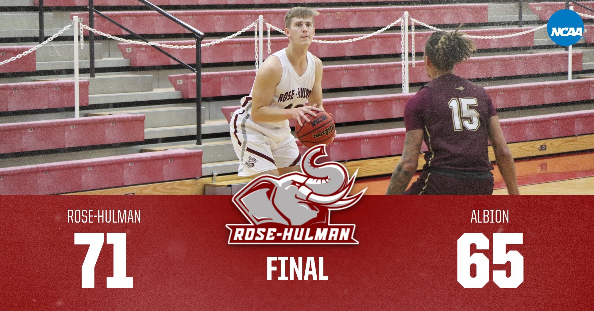 Men's Basketball Takes Down Albion Behind Strong Shooting - Rose-Hulman ...