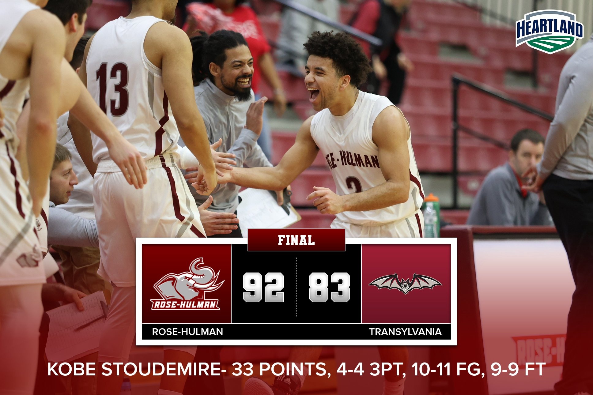 Men's Basketball Beats Transylvania Behind Stoudemire's Amazing ...