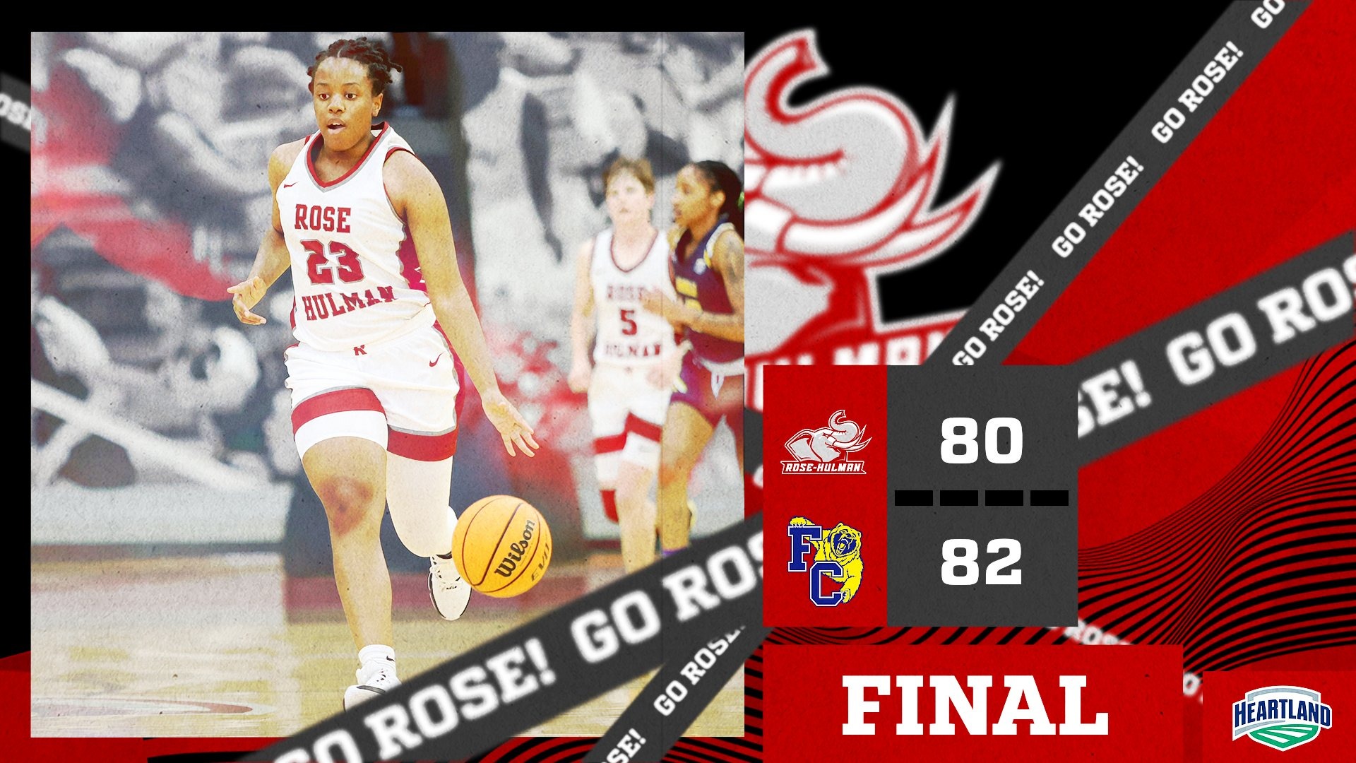 Women's Basketball Falls 82-80 in Back and Forth Thriller - Rose-Hulman ...