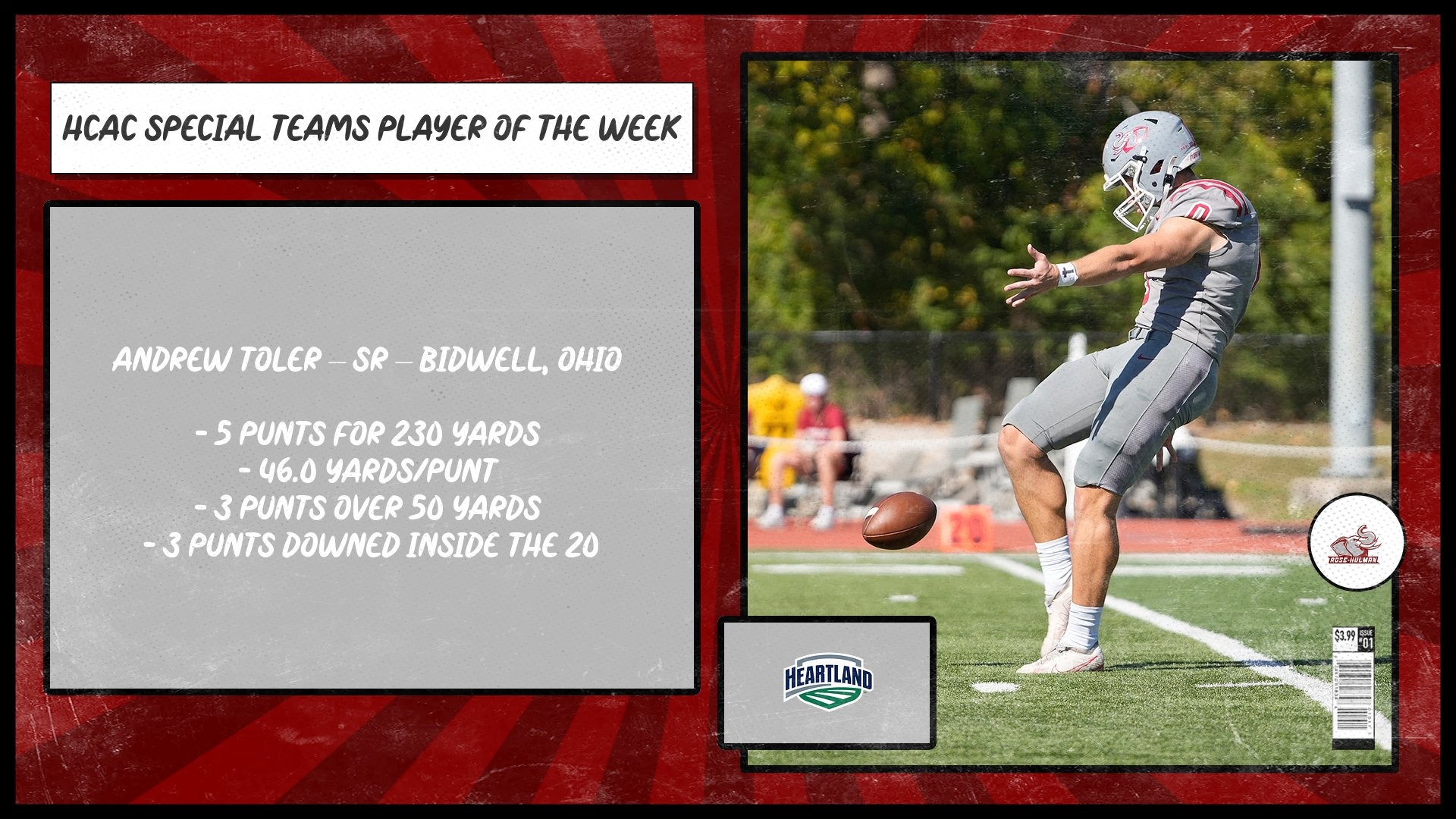 Football Faces Mount St. Joseph with HCAC Title on the Line - Rose ...