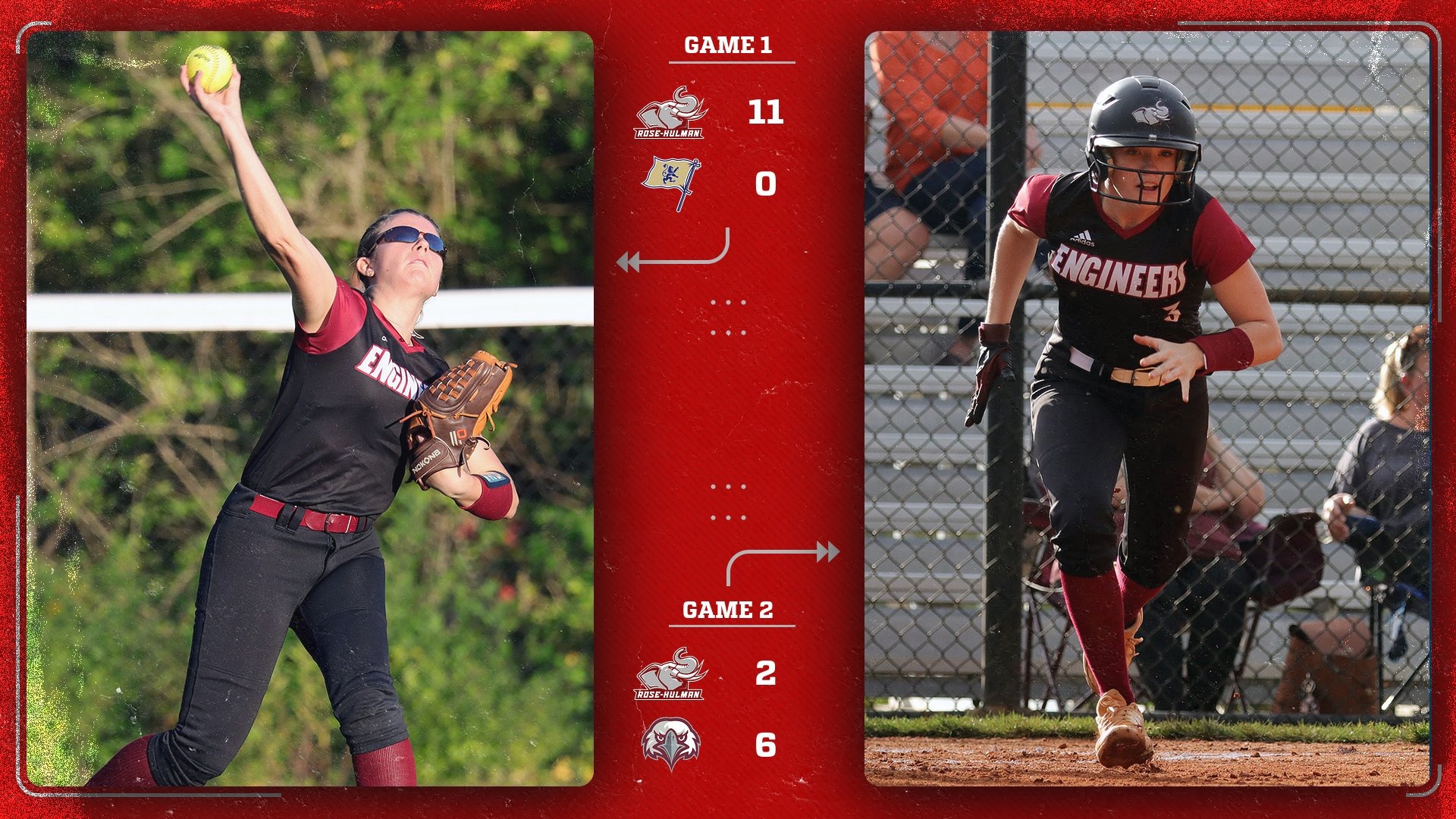Softball Splits Doubleheader on Second Day of Spring Trip - Rose-Hulman ...