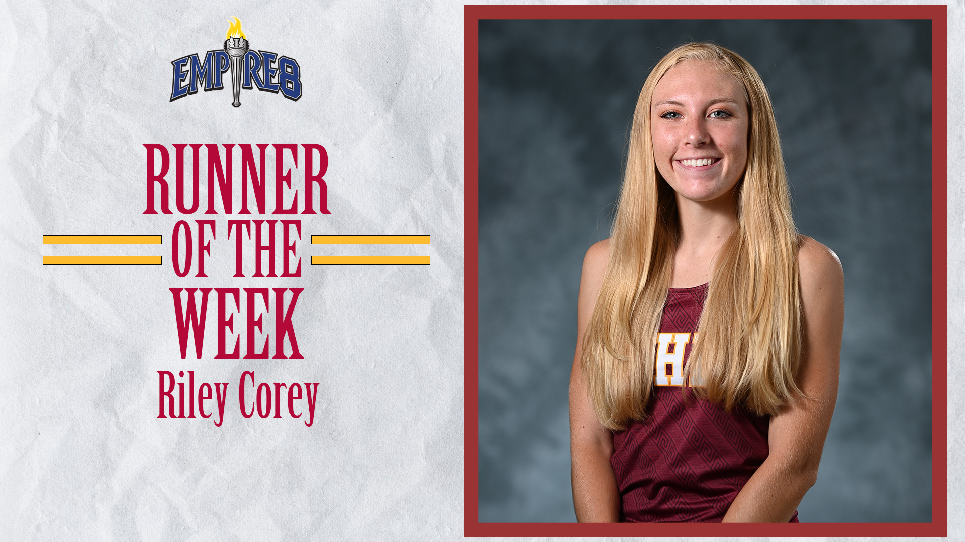 Riley Corey - Women's Cross Country - St. John Fisher University Athletics