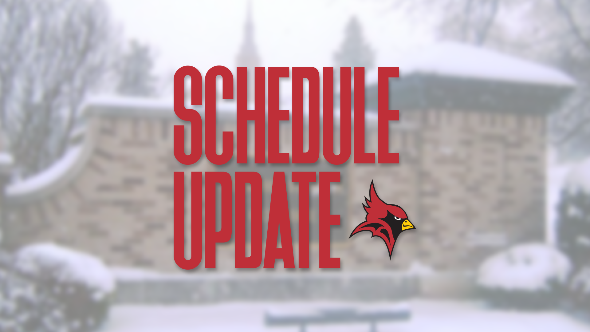 Weather Leads To Schedule Changes - St. John Fisher University Athletics