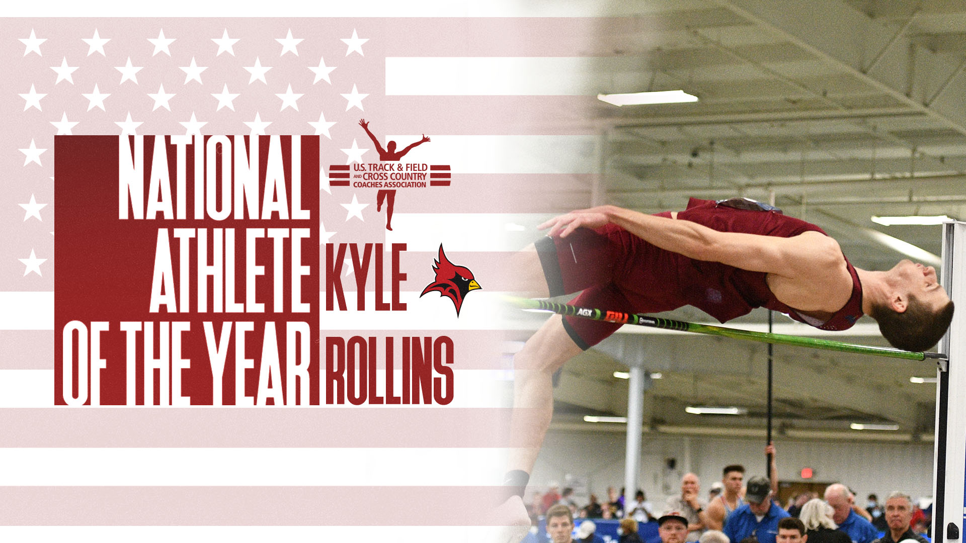Rollins Named National Field Athlete of the Year by USTFCCCA - St. John ...