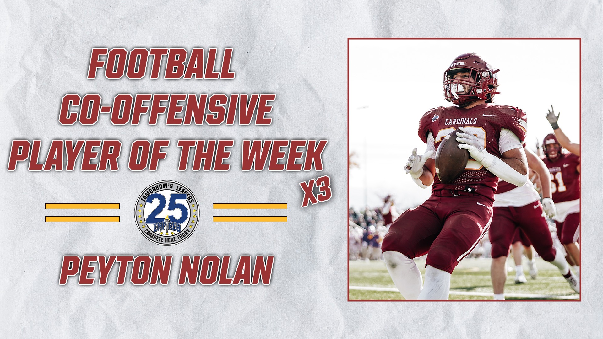 Nolan Named Empire 8 Co-Offensive Player of the Week - St. John Fisher ...