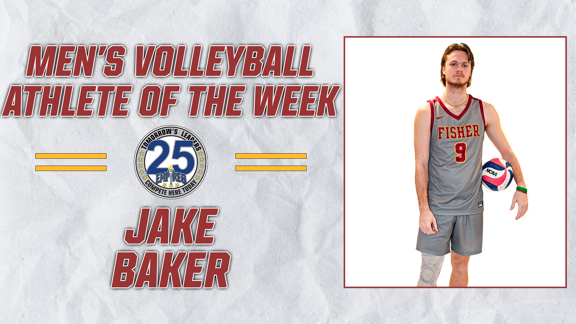 Baker Named Empire 8 Men’s Volleyball Player of the Week - St. John ...