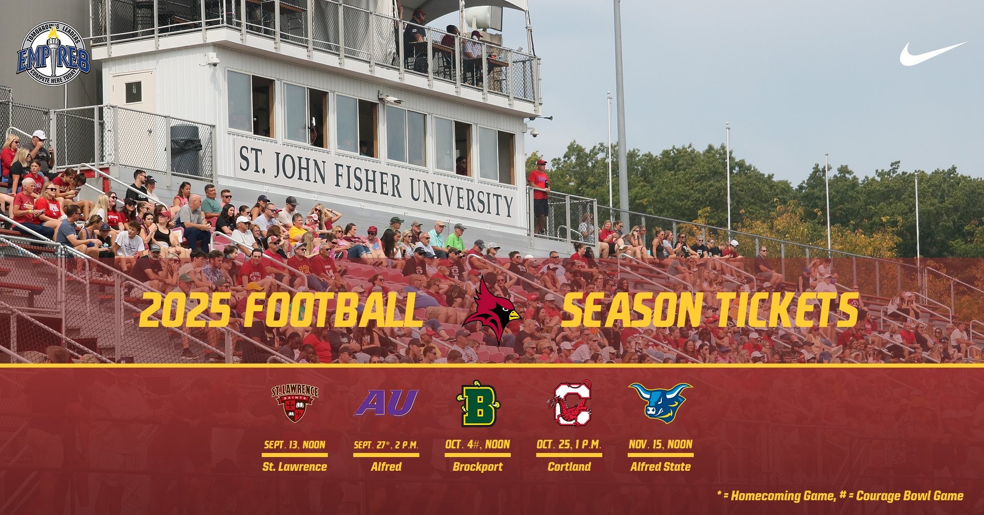 Raby Announces Football Captains For 2025 Season - St. John Fisher ...