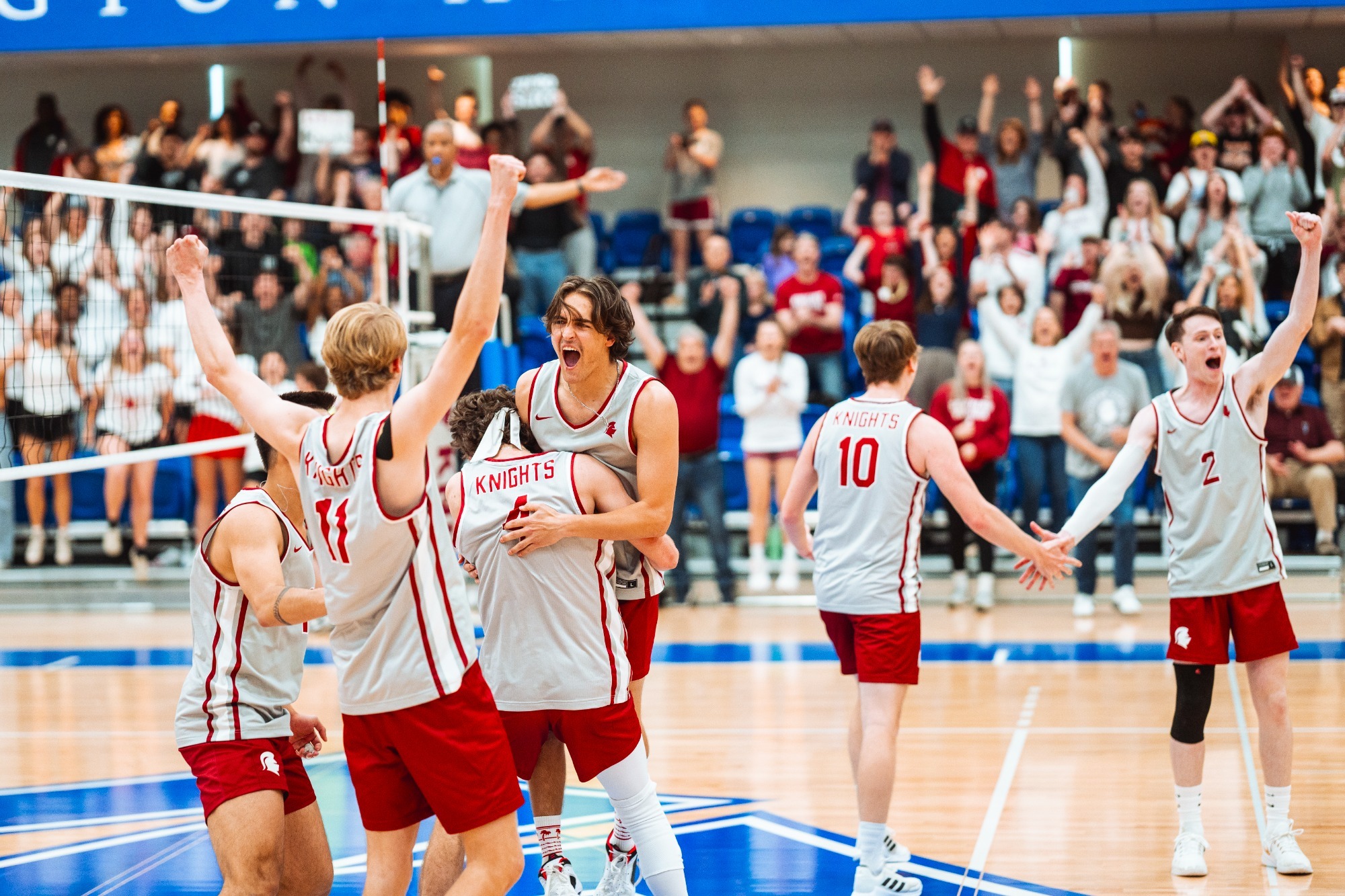 Southern Virginia Men's Volleyball Sweeps St. Joseph's University ...