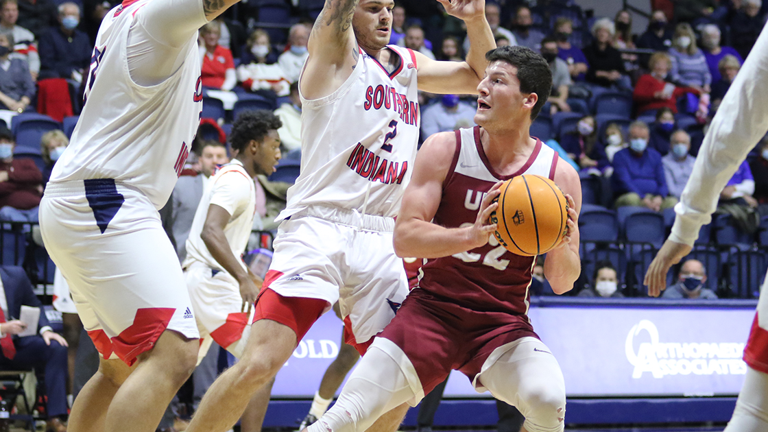 Men’s Basketball Opens GLVC Play with Rivalry Win at USI - UIndy Athletics