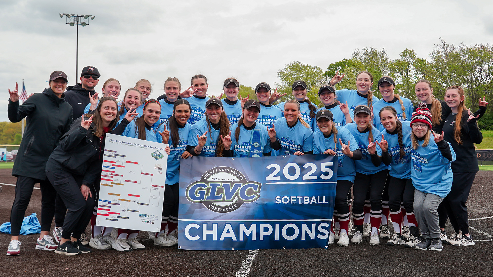 GLVC Softball Championship Tournament Bracket Revealed, Hounds Top Seed ...