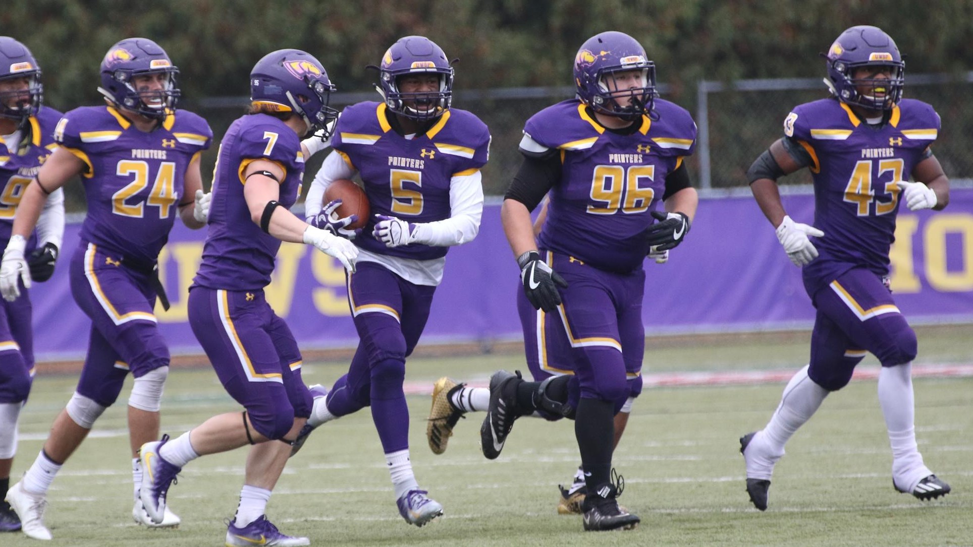Pointers Knock Off Ranked Titans on Senior Day - University of ...