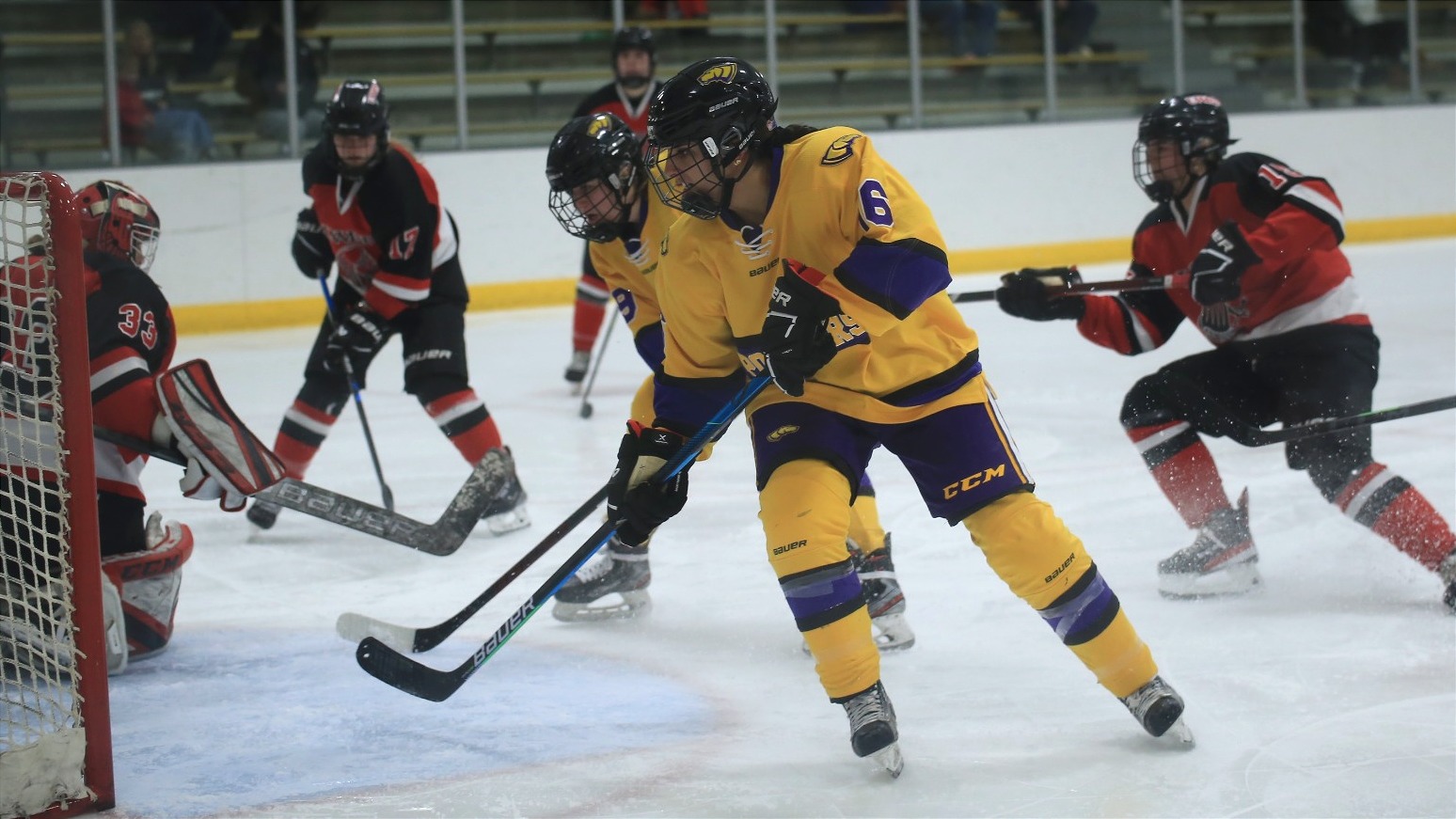 Aadalen, Bender Net Goals for the Pointers Against UWRF - University of ...