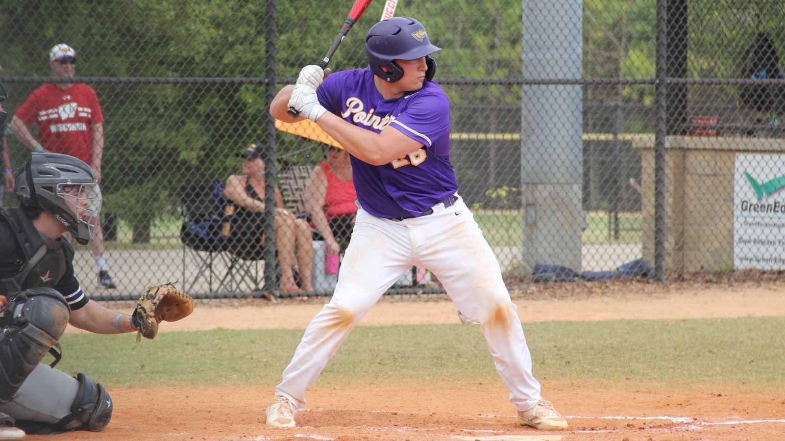 Pointers Swept at Stout in Series Finale - University of Wisconsin ...