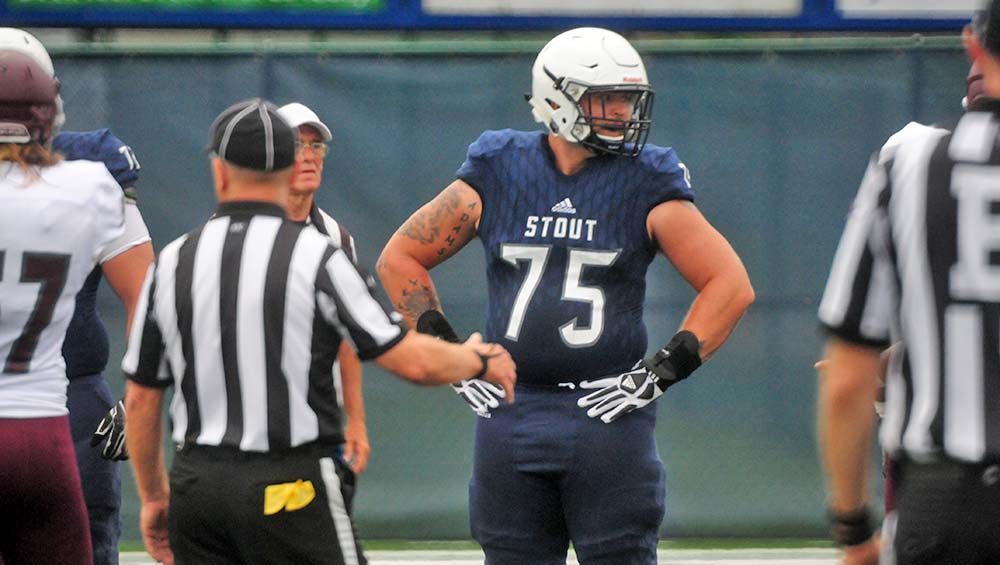 Caleb Adams - 2018 - Football - University of Wisconsin-Stout Athletics
