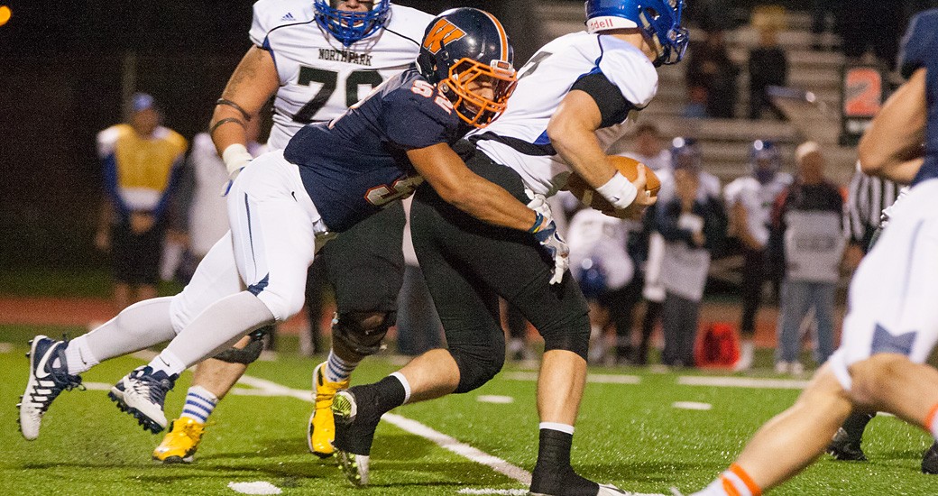 The 12th-ranked Thunder football team bests North Park 60-7 - Wheaton ...