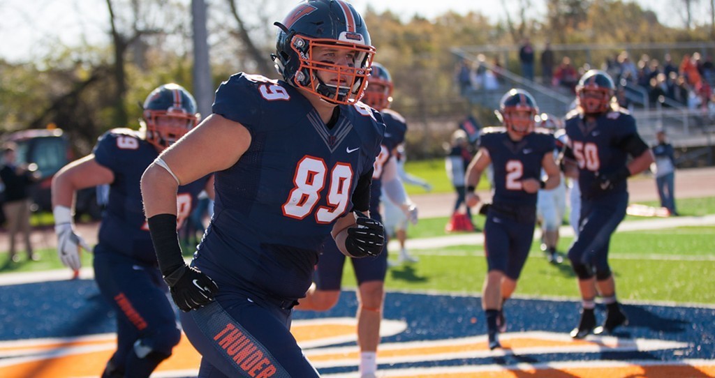 The Thunder football team closes out the regular season with a 42-10 ...