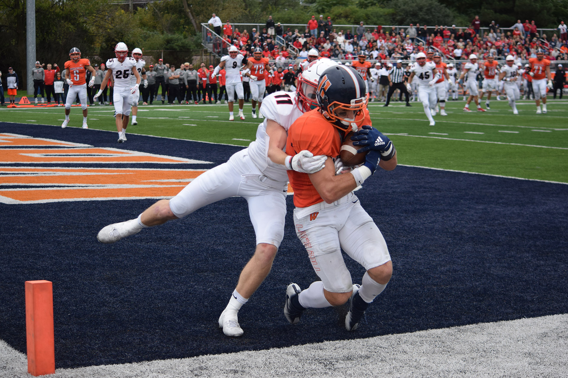 The ninth-ranked Wheaton football team defeats No. 5 North Central in ...