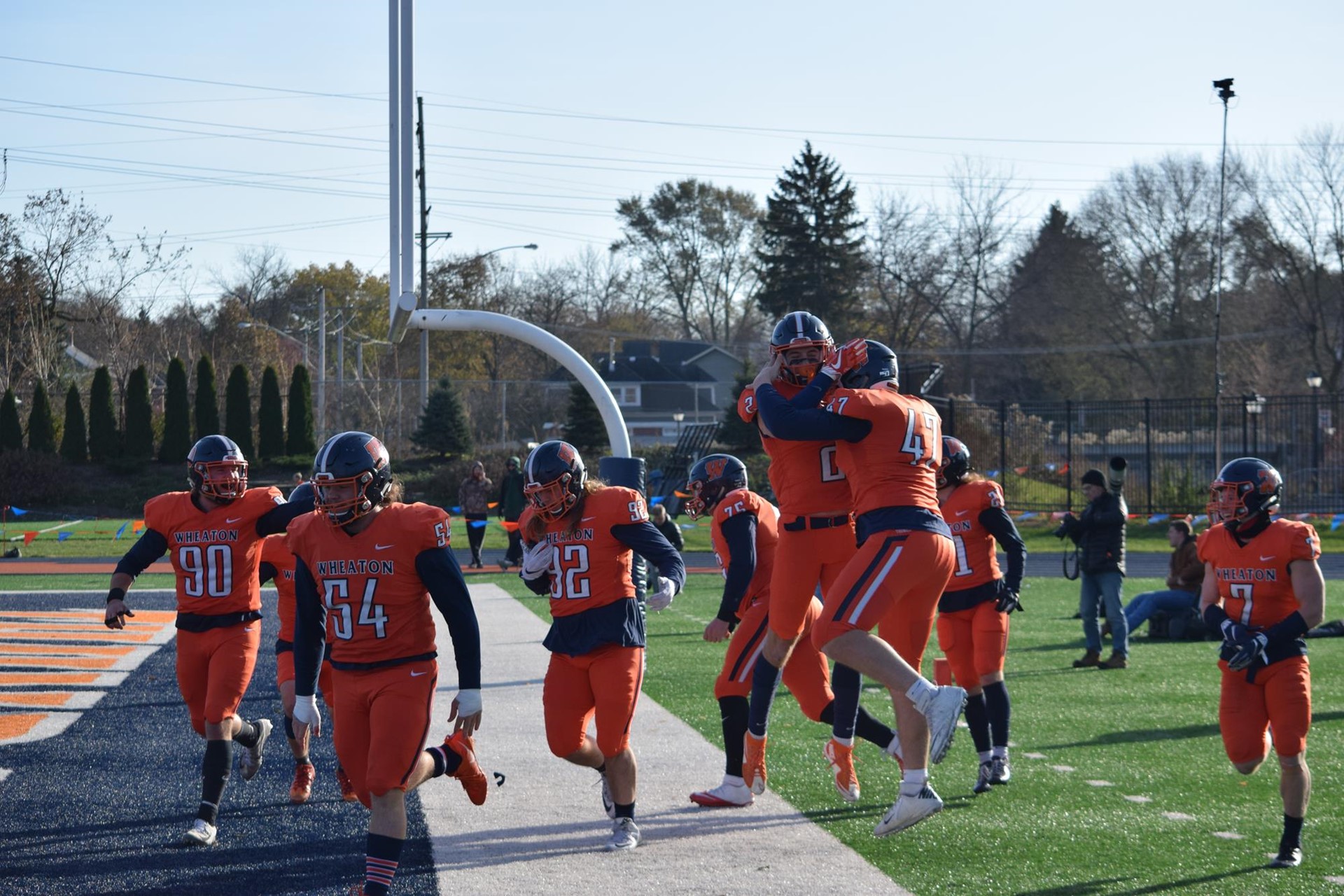 The fourth-ranked Thunder football team defeats Carthage 55-6 to remain ...