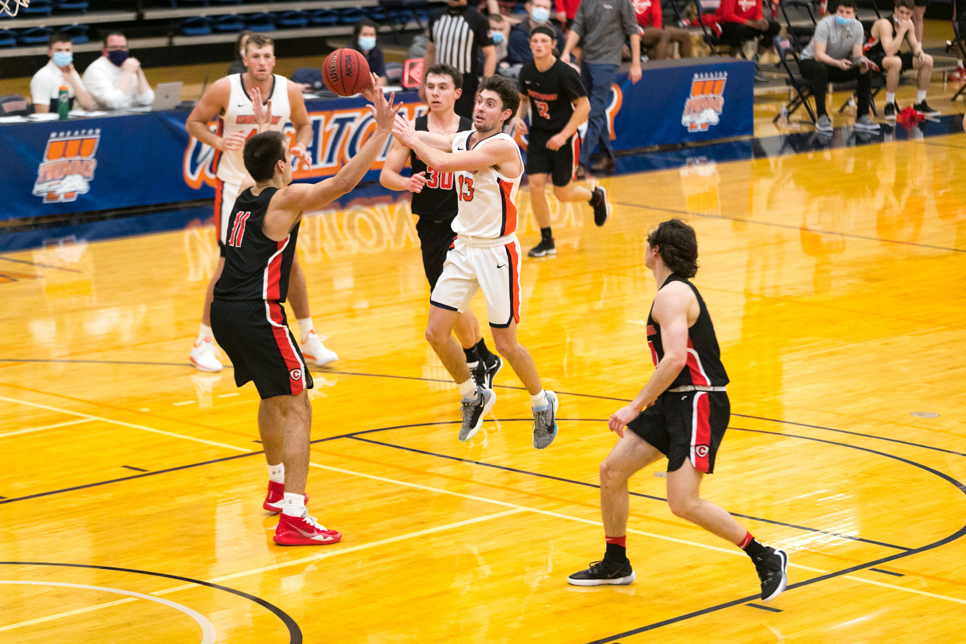 Seventh-ranked Wheaton men's basketball remains undefeated with a 76-70 ...
