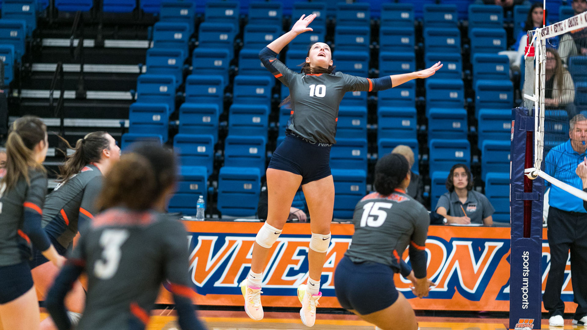 Volleyball drops a hard-fought five-set contest at Carroll - Wheaton ...