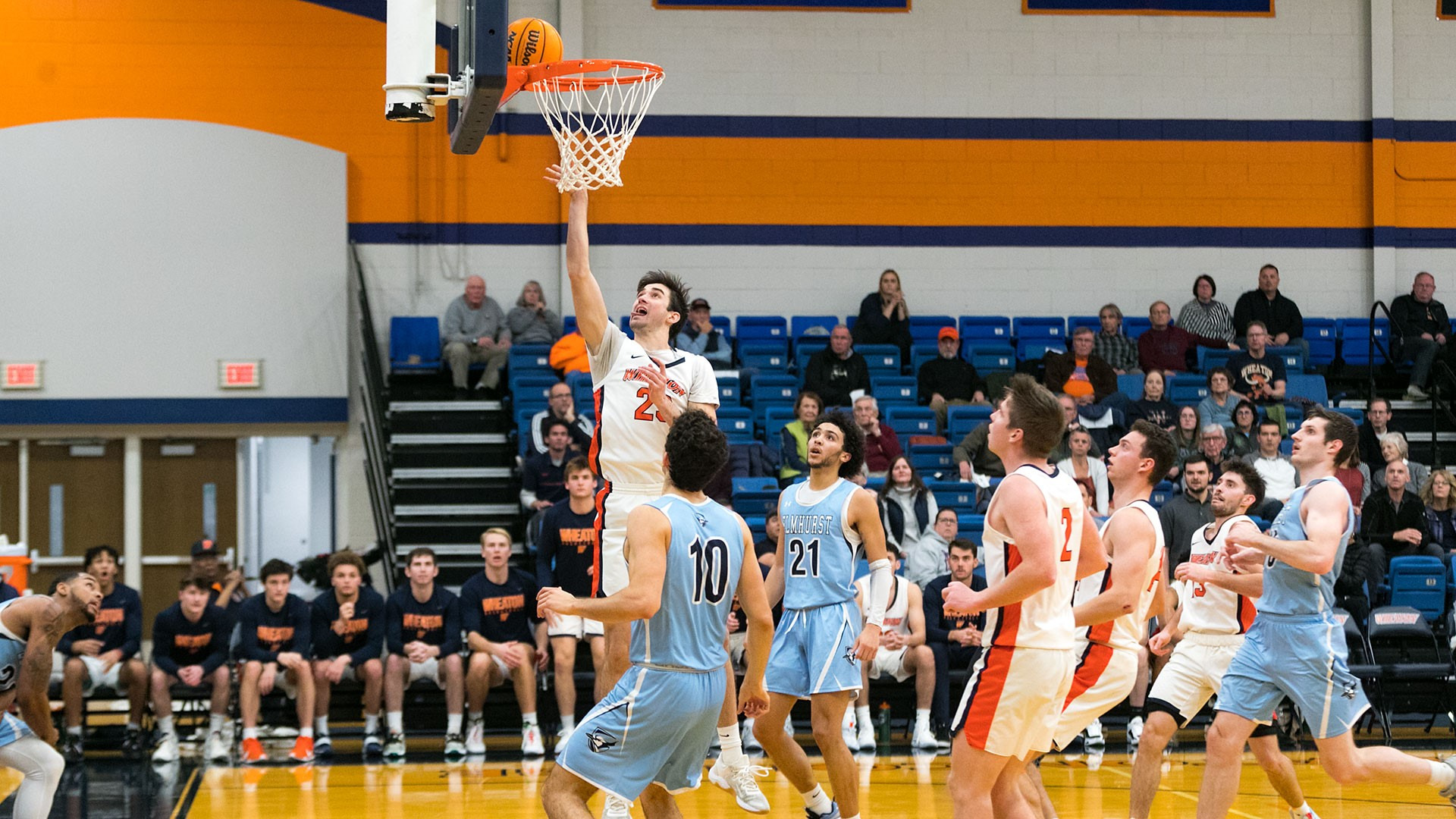 Men's basketball falls in overtime to Elmhurst, 79-75 - Wheaton College ...