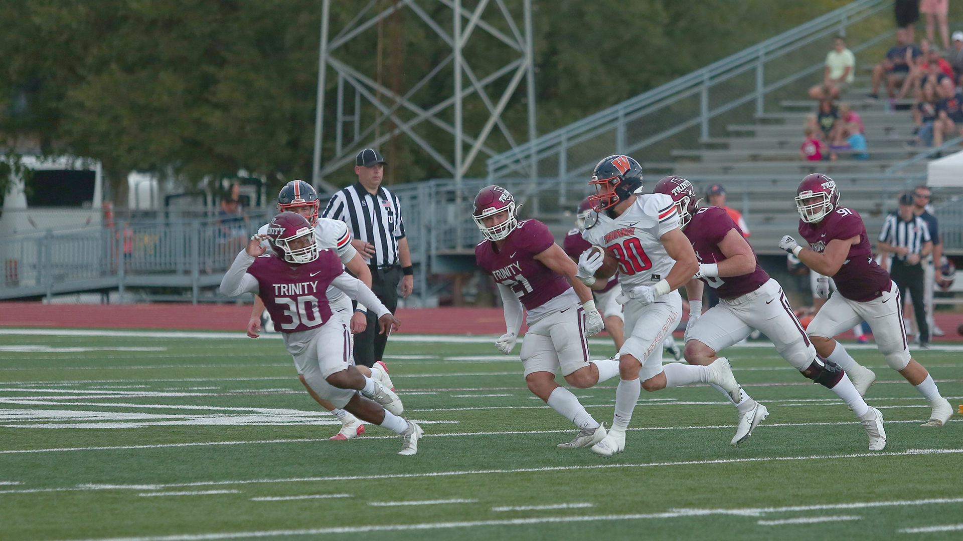 No. 9 Trinity (Texas) edges No. 8 Thunder football team in a thrilling ...